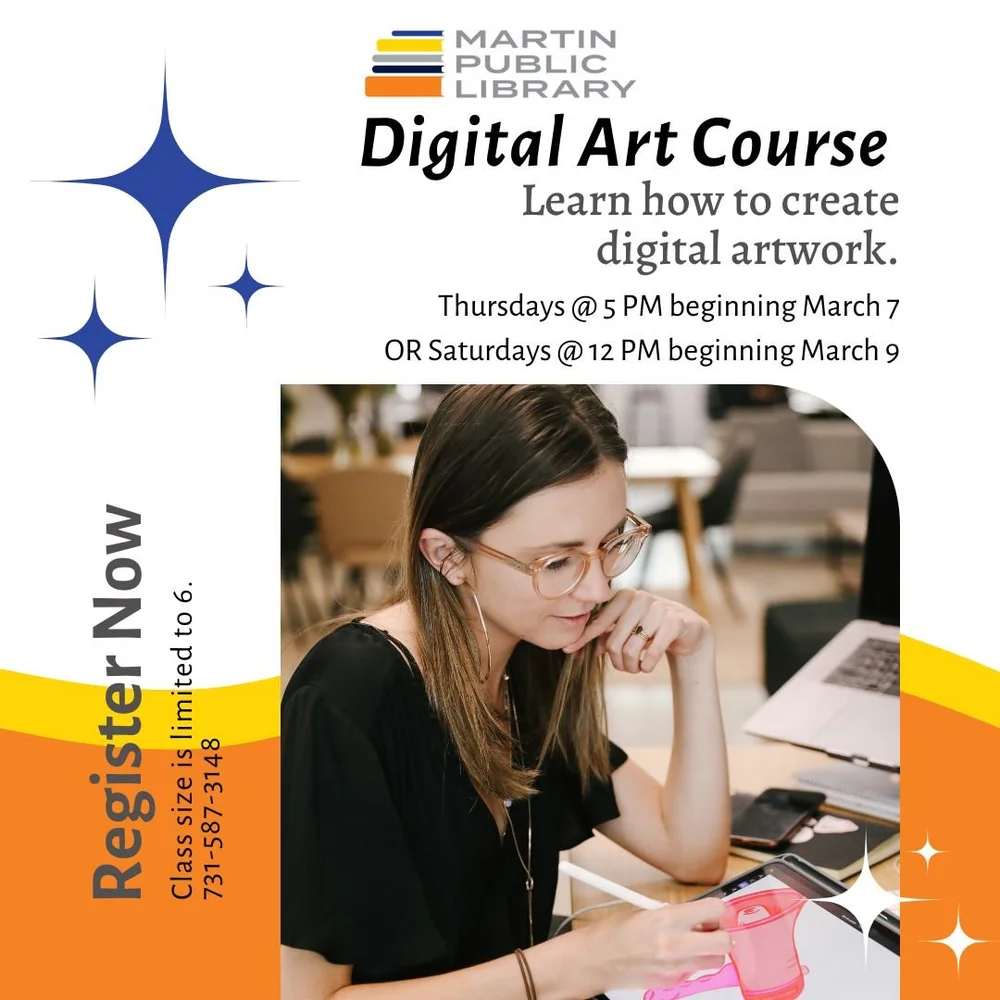Digital Art for Teens — Martin Public Library