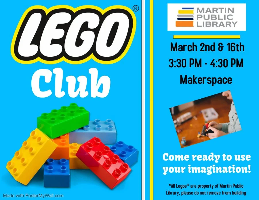 Calendar — Martin Public Library