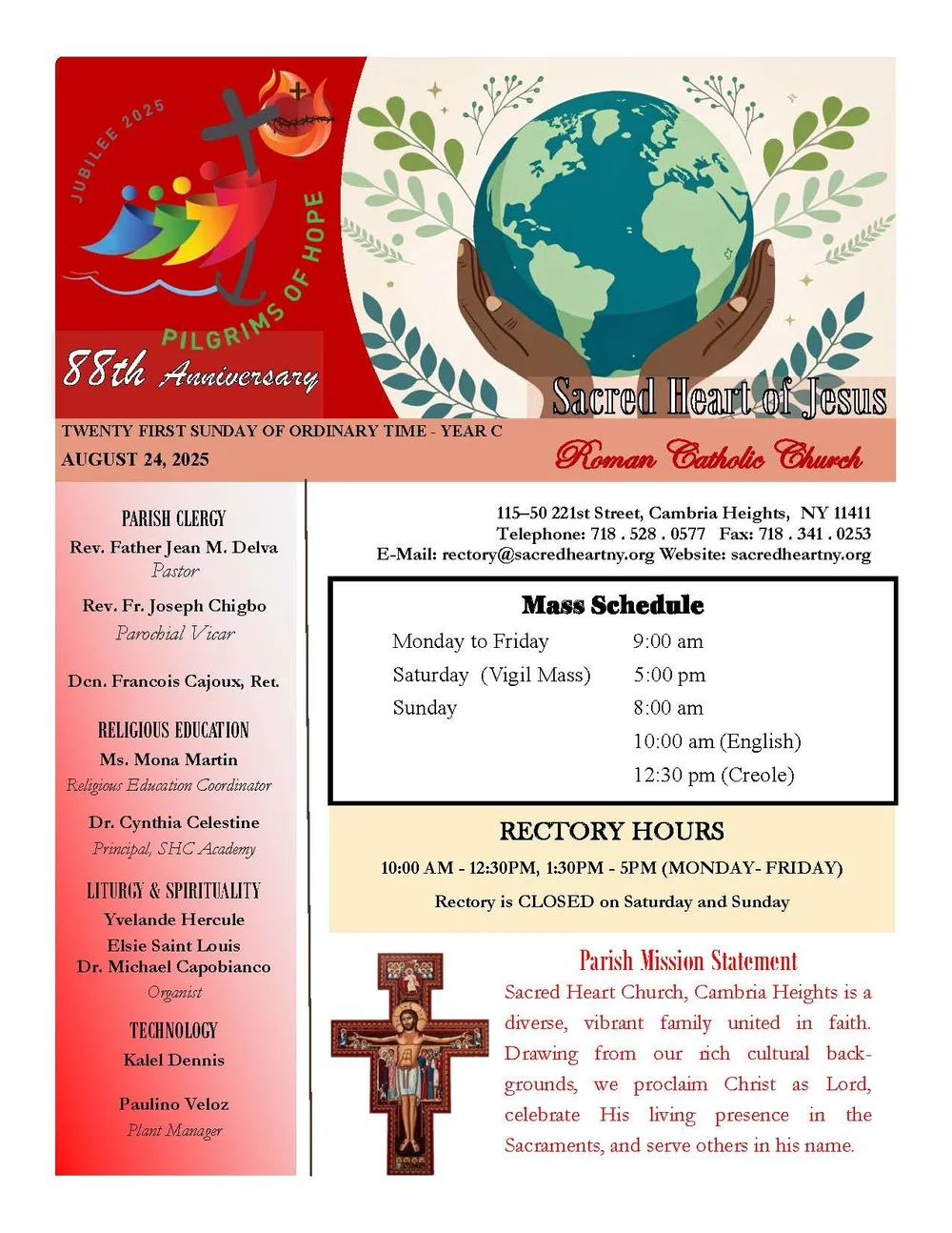 Bulletins — Sacred Heart of Jesus