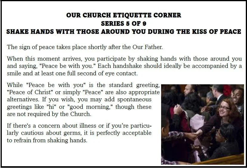 Pastor's Corner — Sacred Heart of Jesus