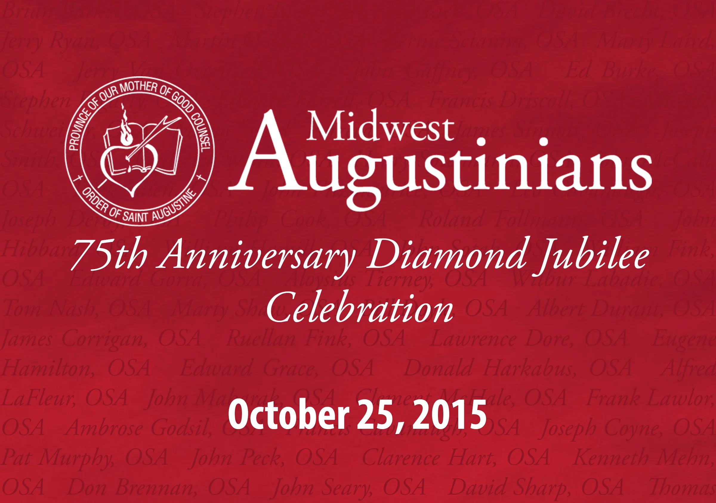 Cascia Hall's Marked for Life Gathering: Celebrating the Augustinians ...