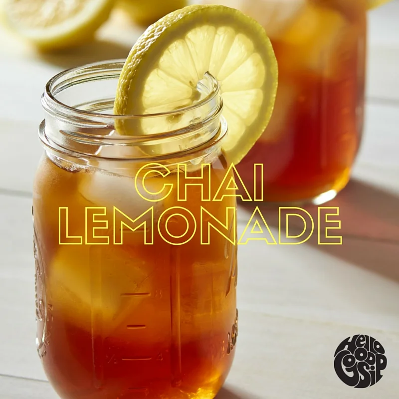 Chai Recipes | Chai Lemonade | Iced Chai | Turmeric Coolers | Hello ...