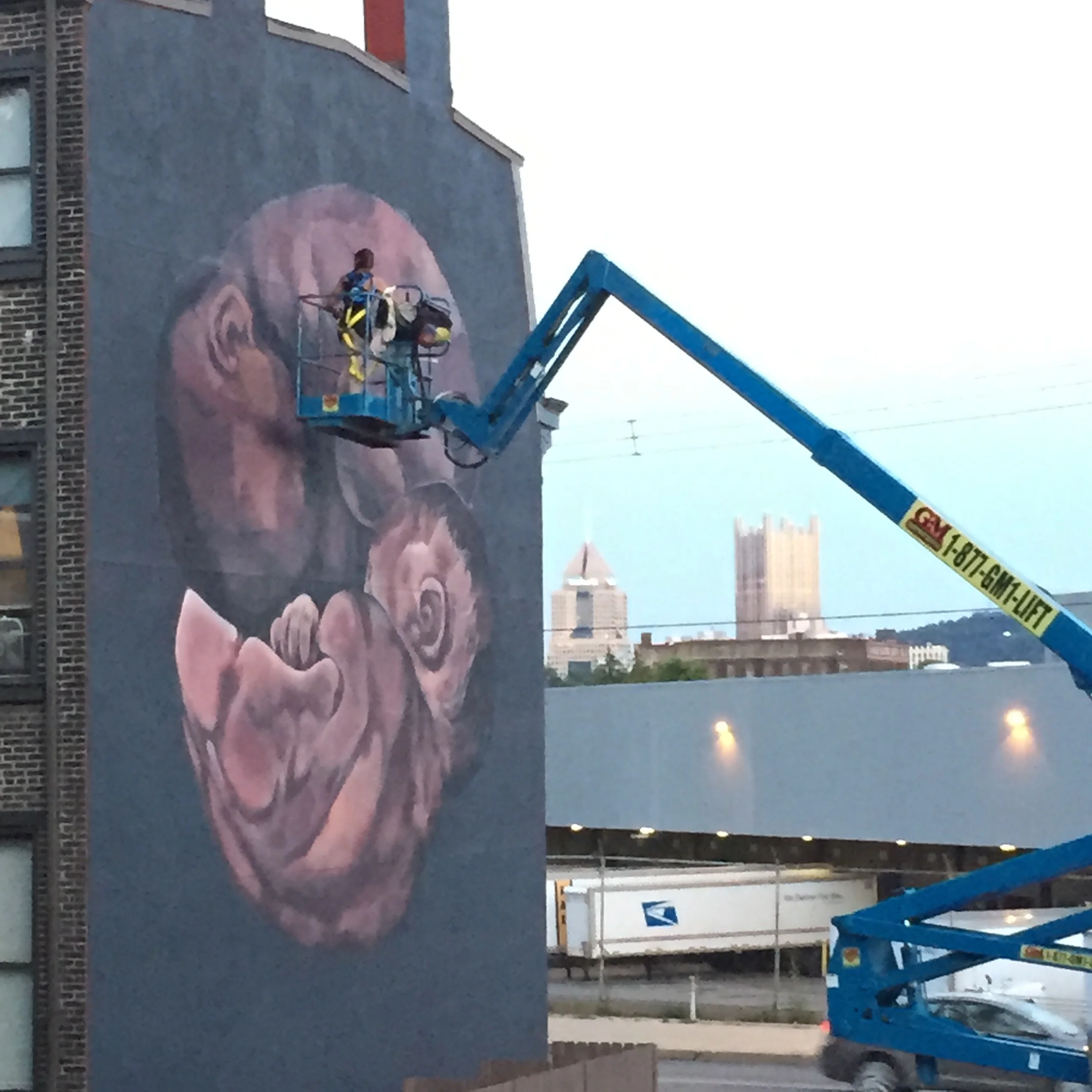 Pittsburgh PA — MLK Community Mural Project