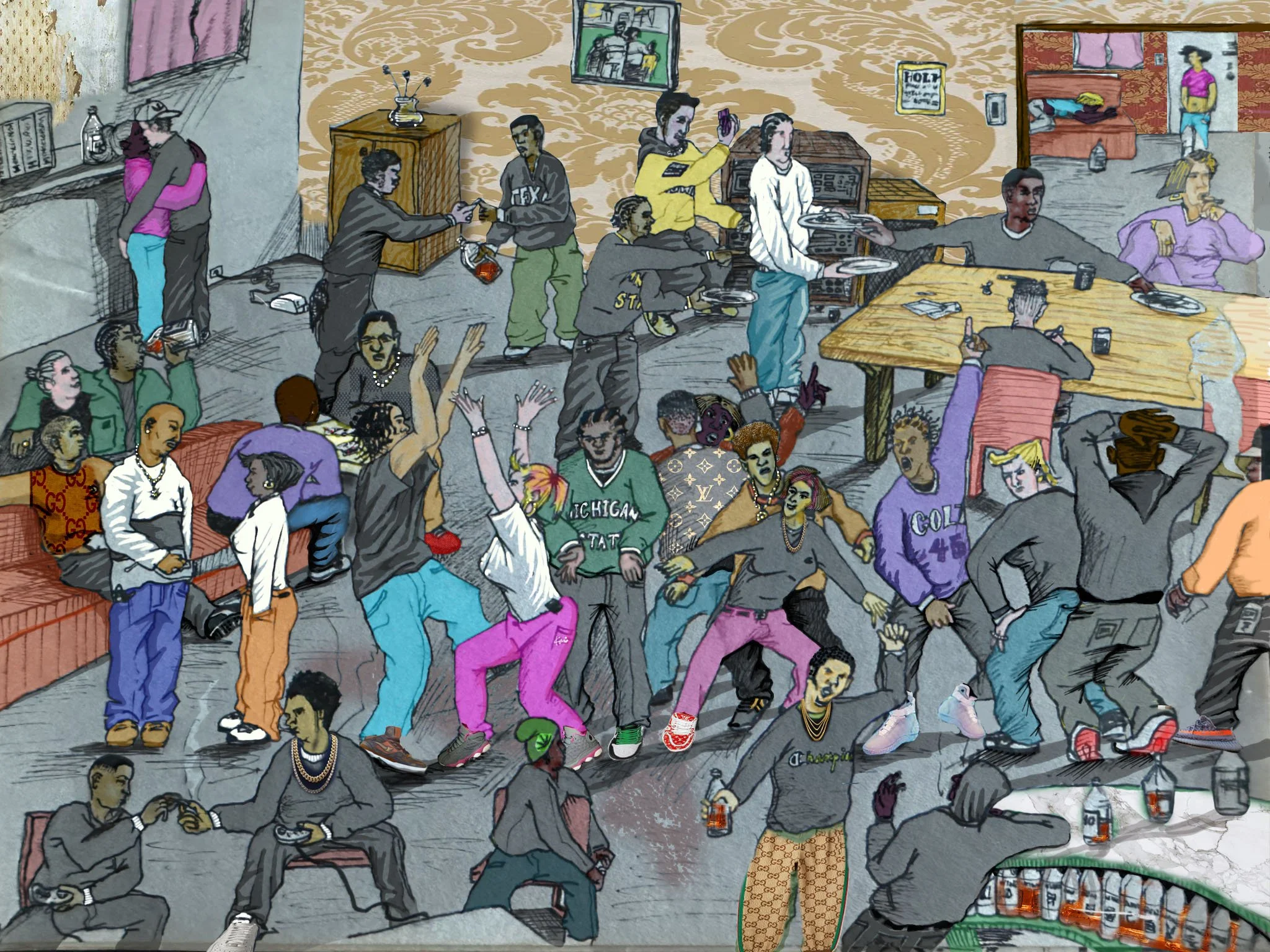 Kyle Holbrook Online Art Gallery — MLK Community Mural Project