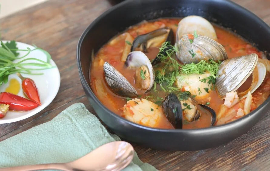 SPICY SEAFOOD STEW WITH LEEKS, FENNEL AND CALABRIAN PEPPERS — Eating ...