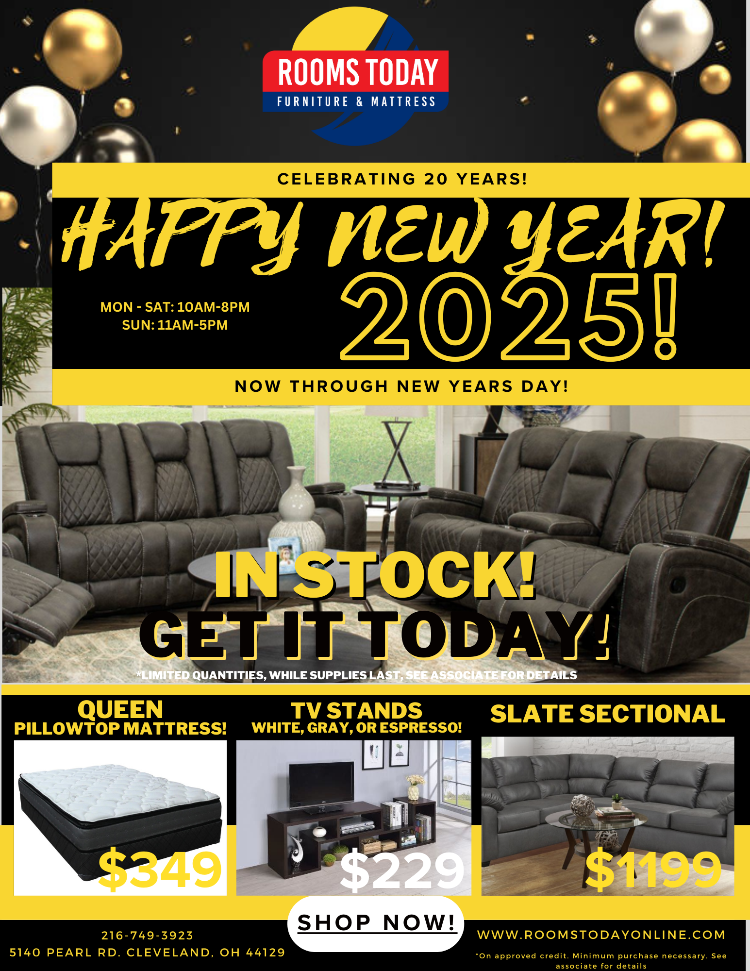 Rooms Today Furniture & Mattress