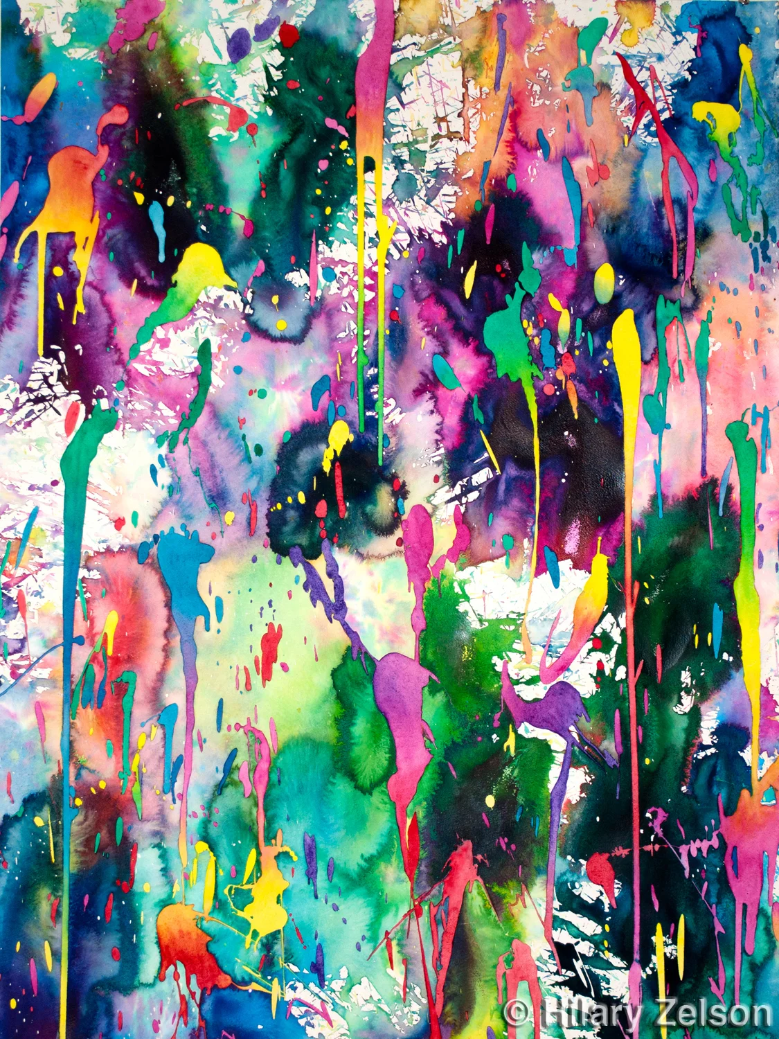 Dripping Colors — Hilary Zelson