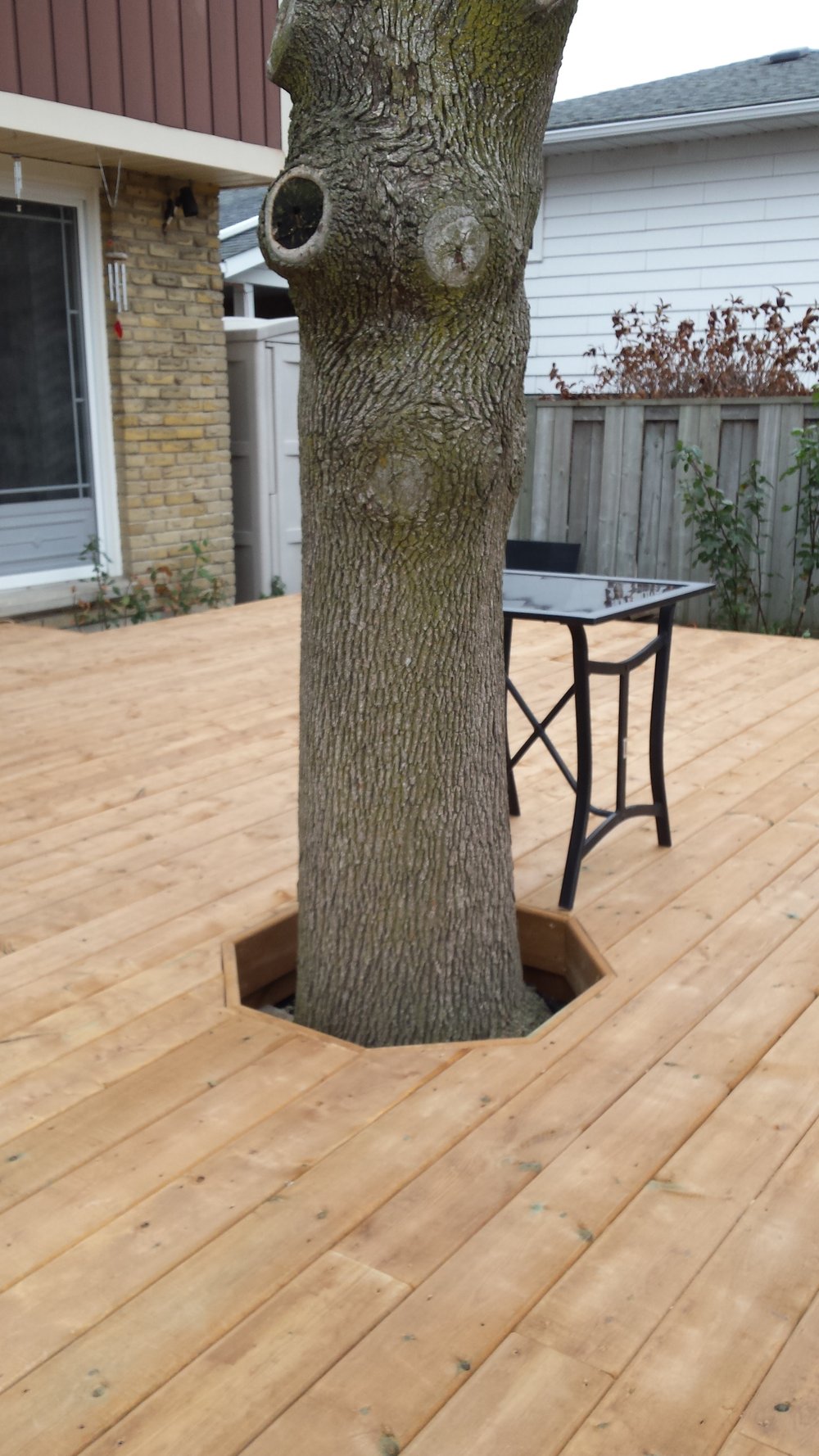 Wood Deck Pictures — Heritage Design - The Deck and Fence Store