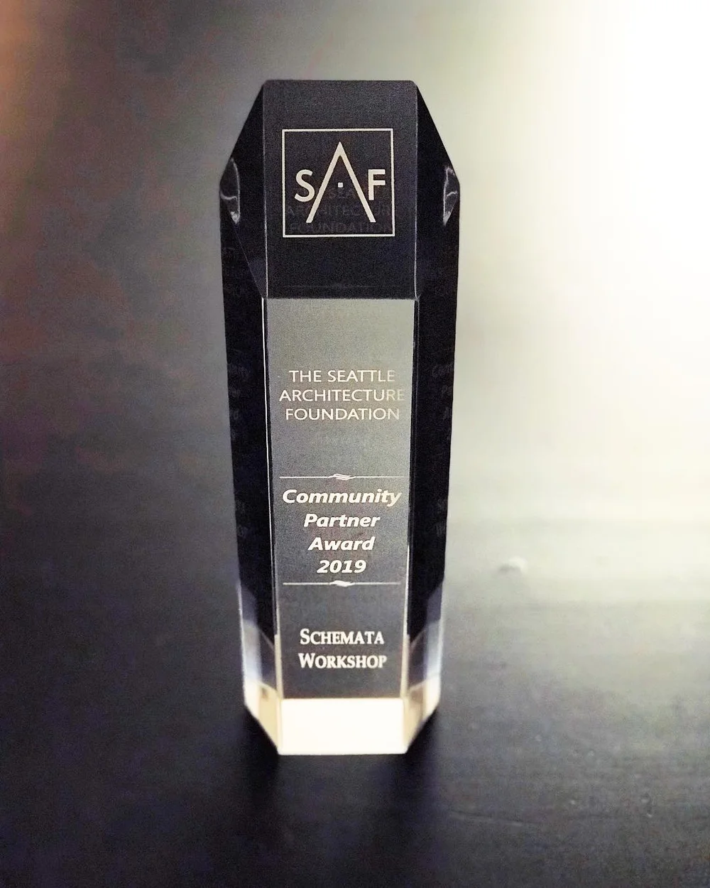 Schemata is Awarded the SAF Community Partner Award — Schemata Workshop