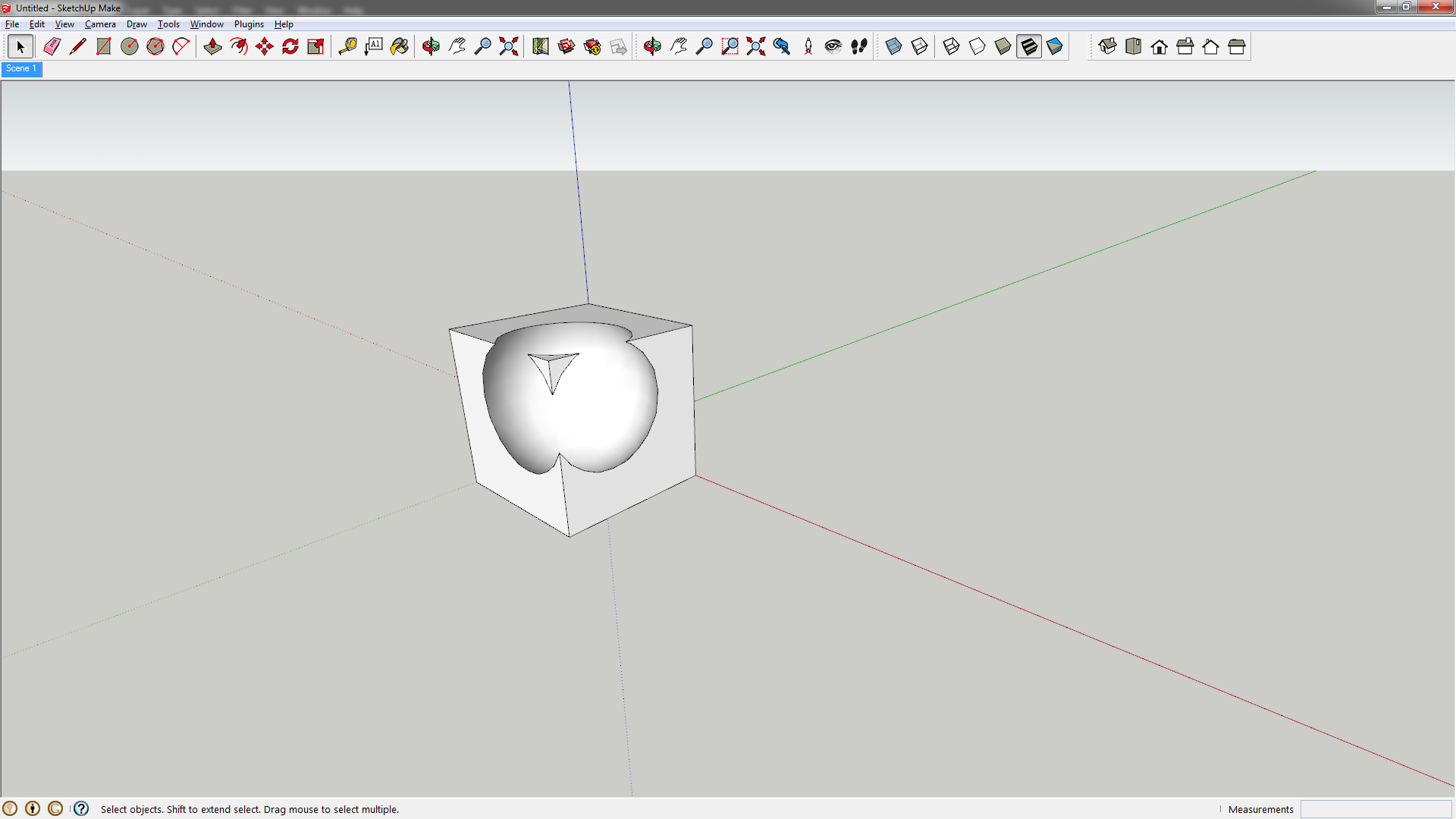 Quick-Tip: Intersect Faces in SketchUp — Mike Lee