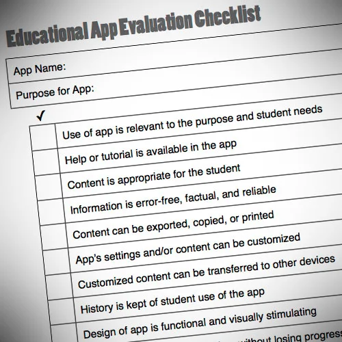 Ways to Evaluate Educational Apps — Learning in Hand with Tony Vincent