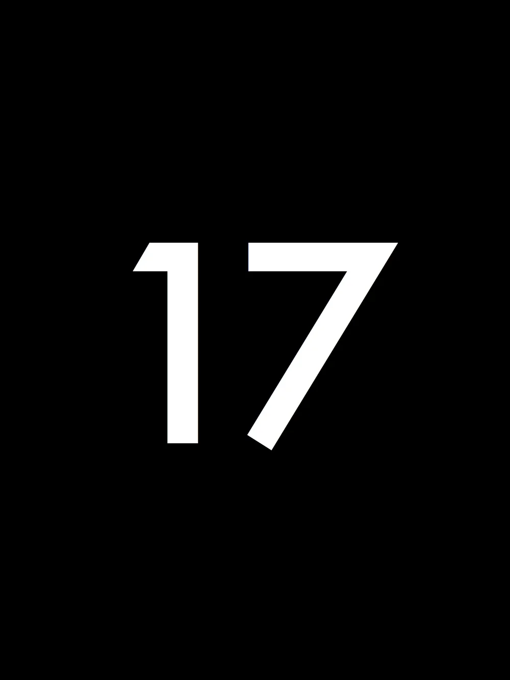 Number 17