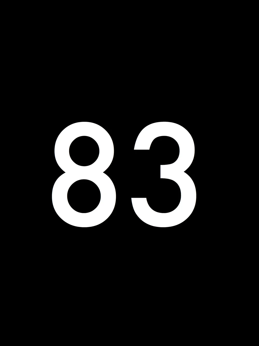 Number 83