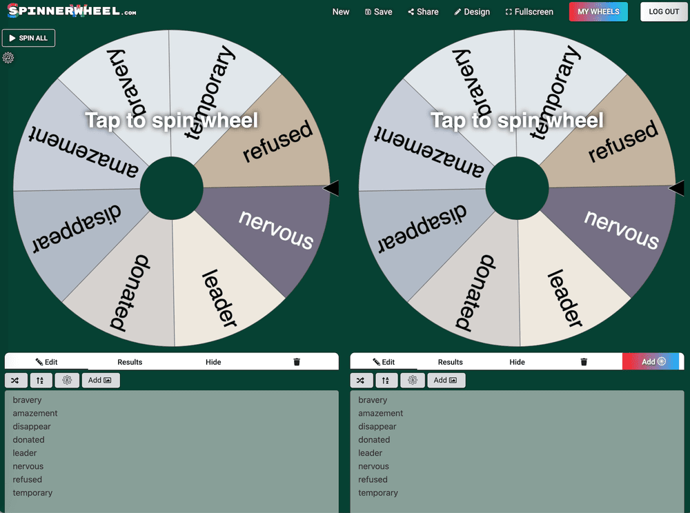 Vocabulary Practice to Make Your Head Spin — Learning in Hand with Tony ...