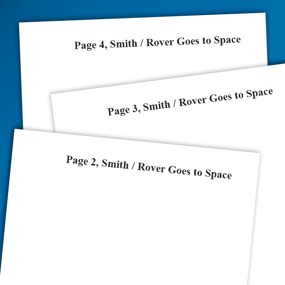 Free Children’s Book Manuscript Template — Driven Creatively Mad