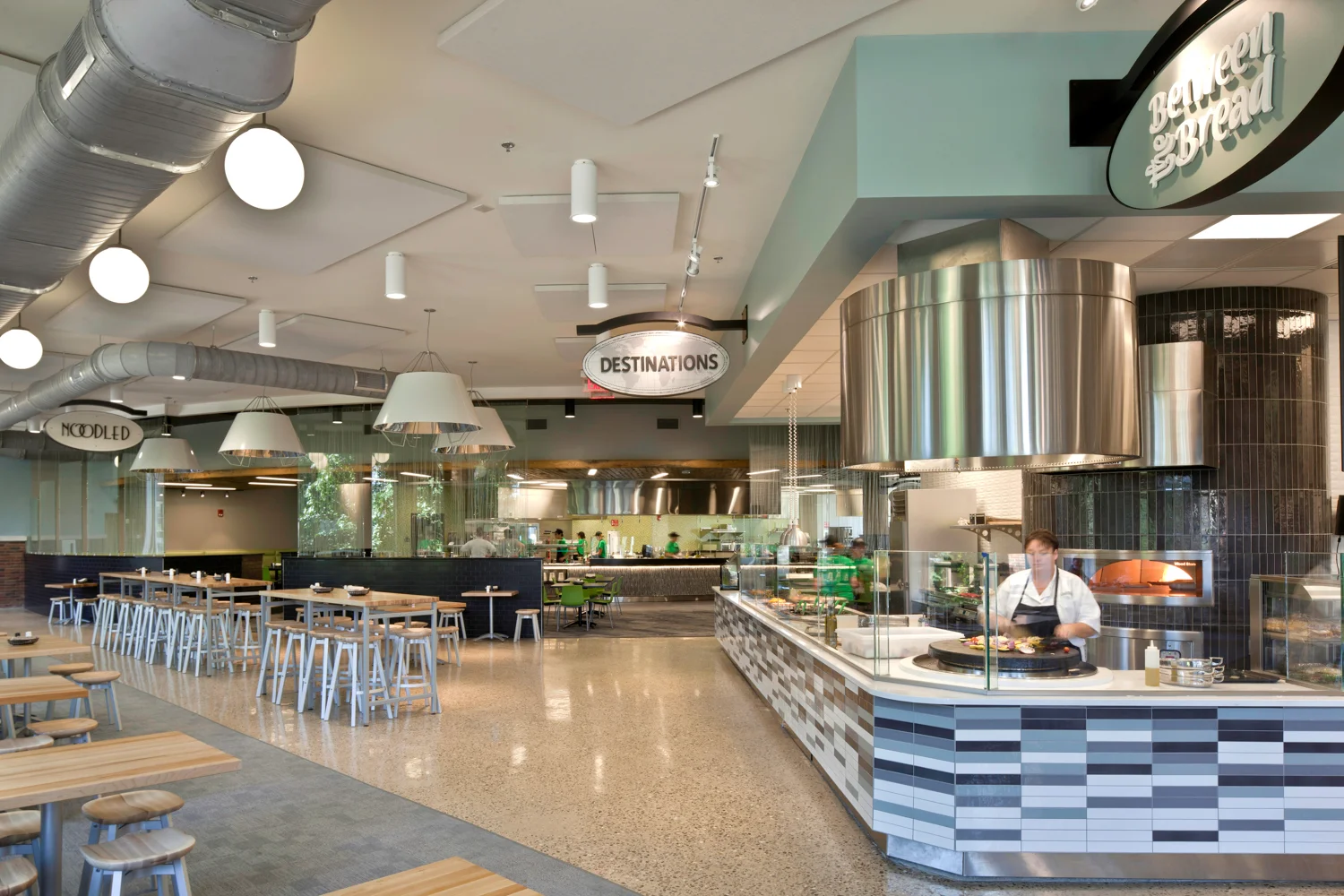 Ohio University West Green Market, Boyd Hall — Tec Studio Inc.