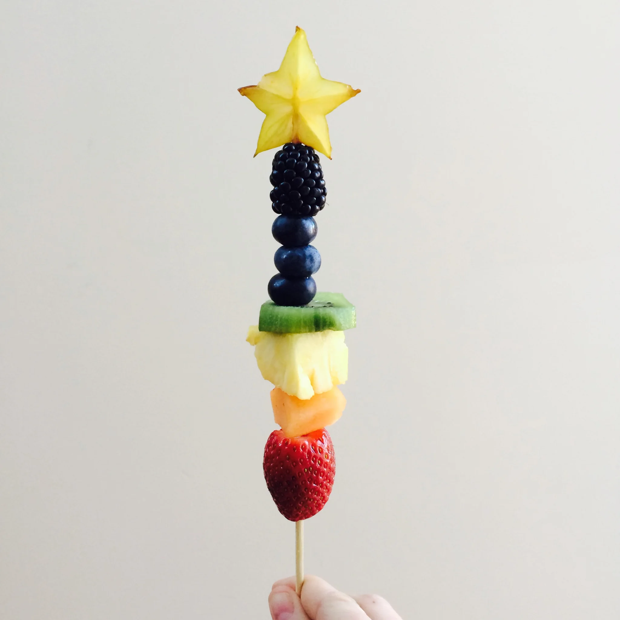 magic (rainbow) fruit wands — gather & nest