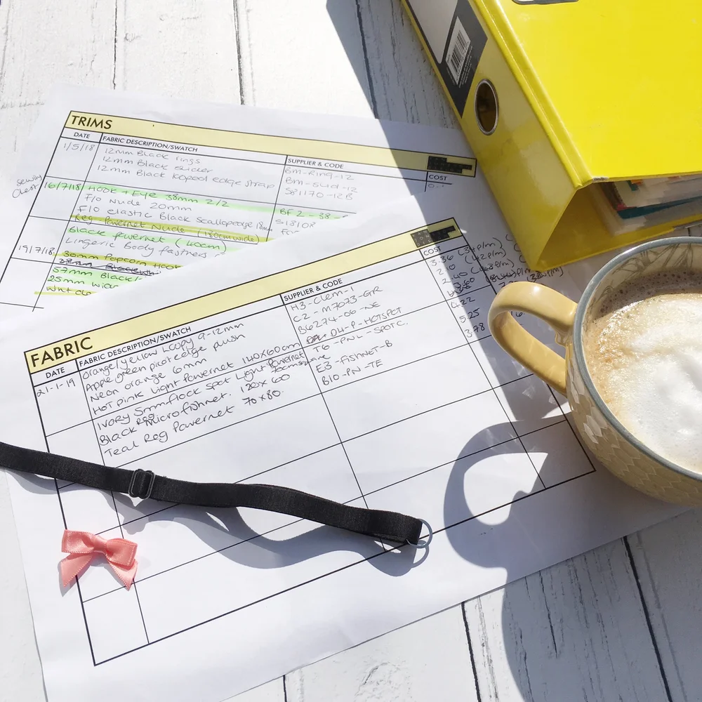 How to keep track of fabrics and trims — Van Jonsson Design