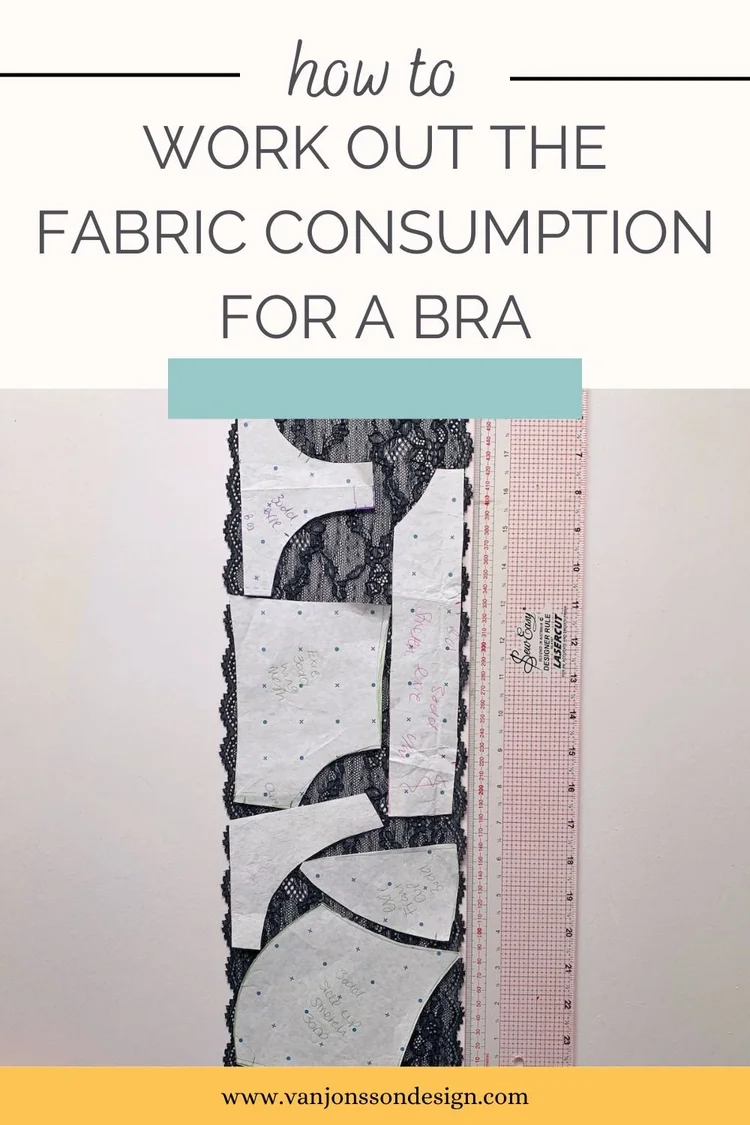 How to work out your fabric consumption for your bra — Van Jonsson Design