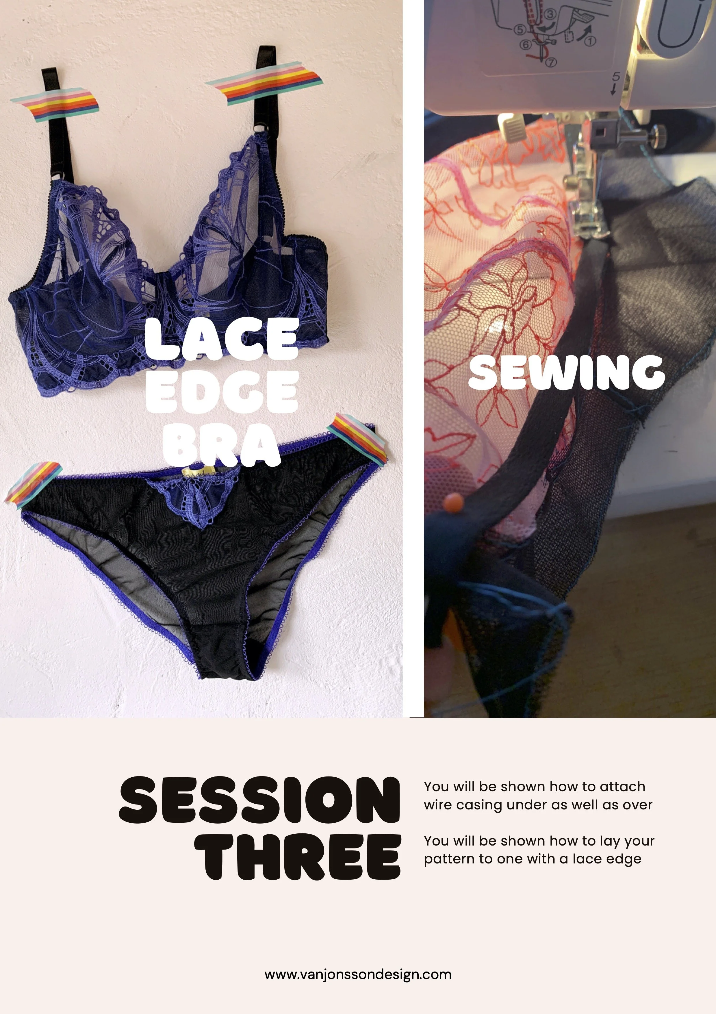 New Course - A one-on-one bra making course — Van Jonsson Design