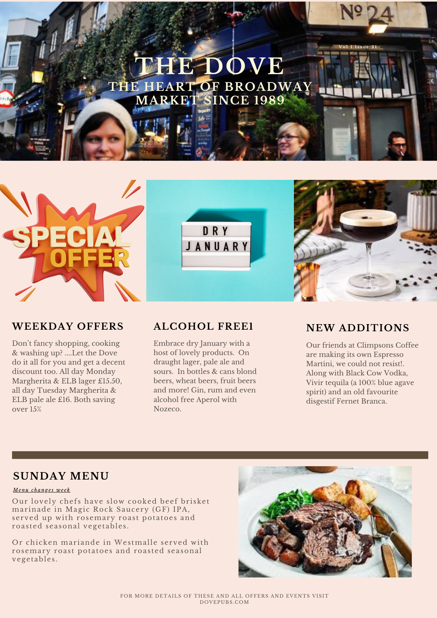 Offers & News — DOVE PUBS
