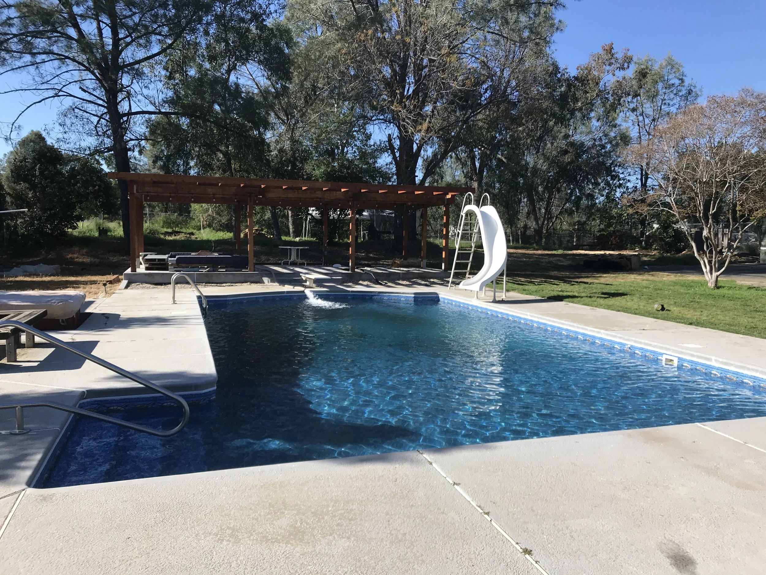 20x40 Inground Liner Replacement in Oroville, CA — ~Above the Rest ...