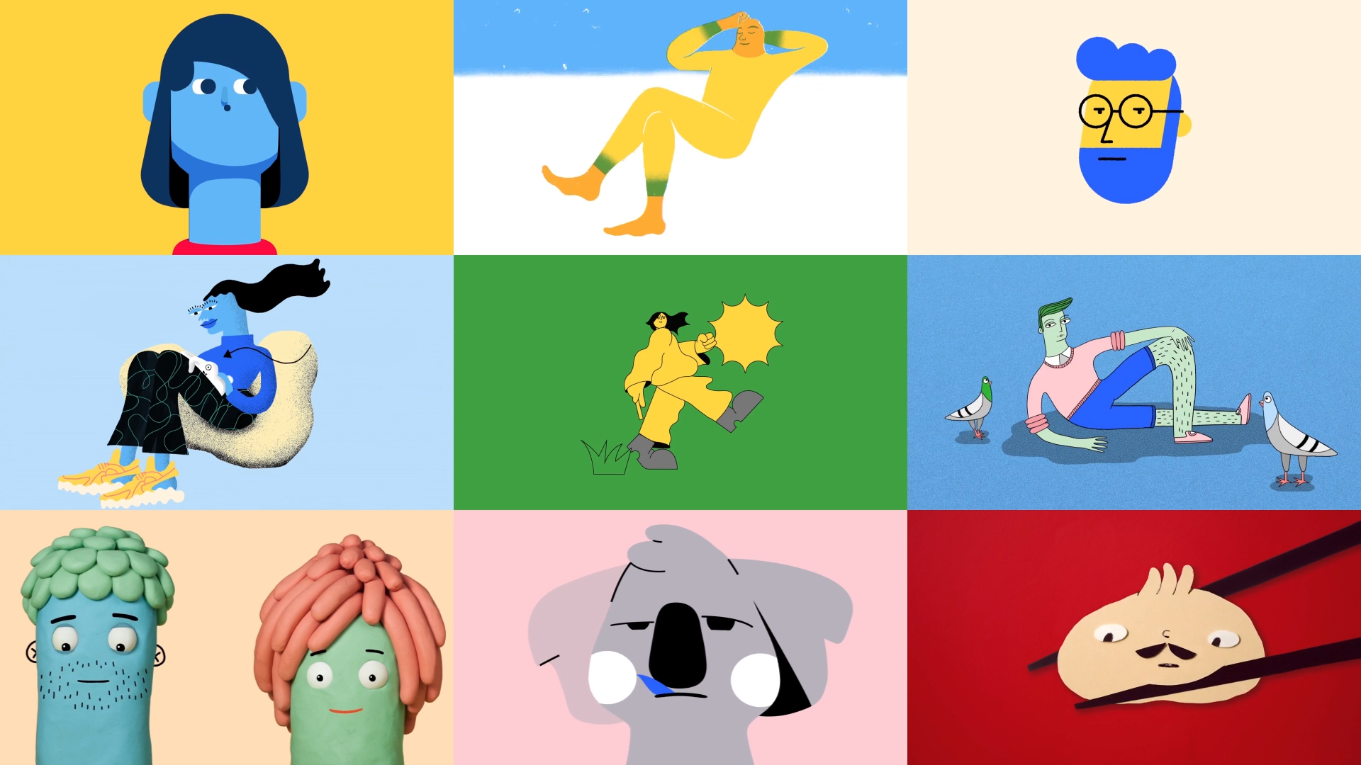 Google Creative Lab Partners with 9 Animators for Pixel 2 Campaign ...