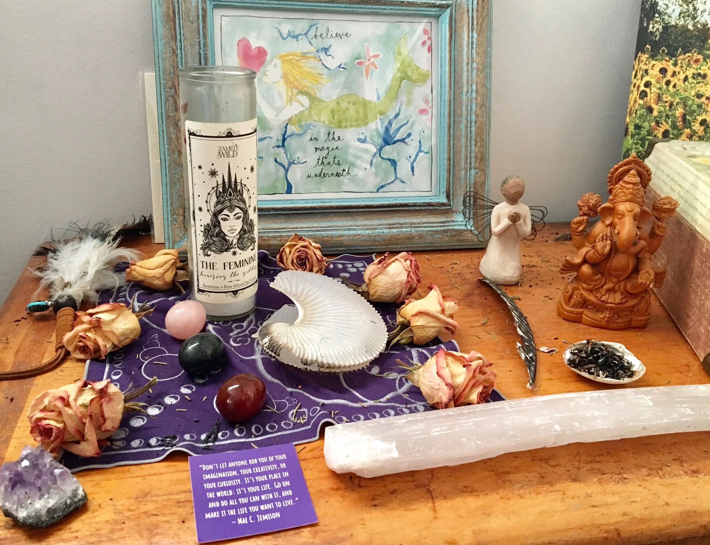 Creating your Yoni Altar — Sunshine Kate's