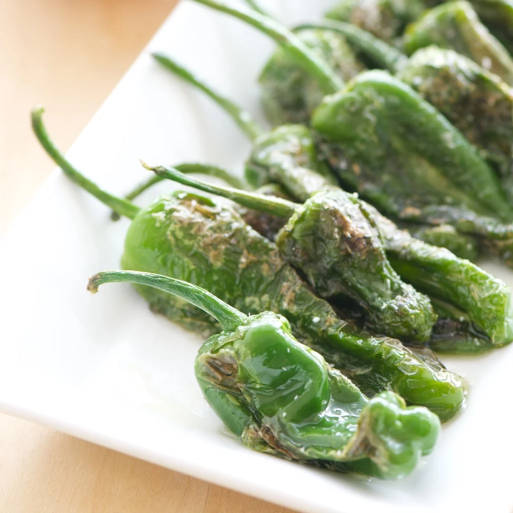 Pan-Fried Padron Peppers — Pixels + Crumbs