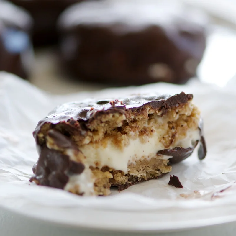 Homemade It's-It Ice Cream Sandwich — Pixels + Crumbs