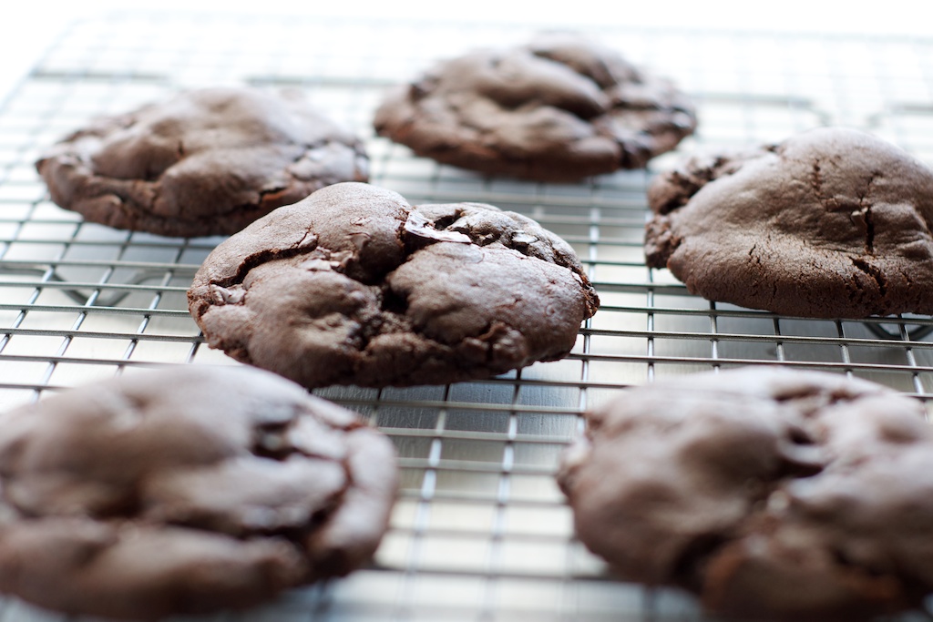 Double-Chocolate Cookies — Pixels + Crumbs