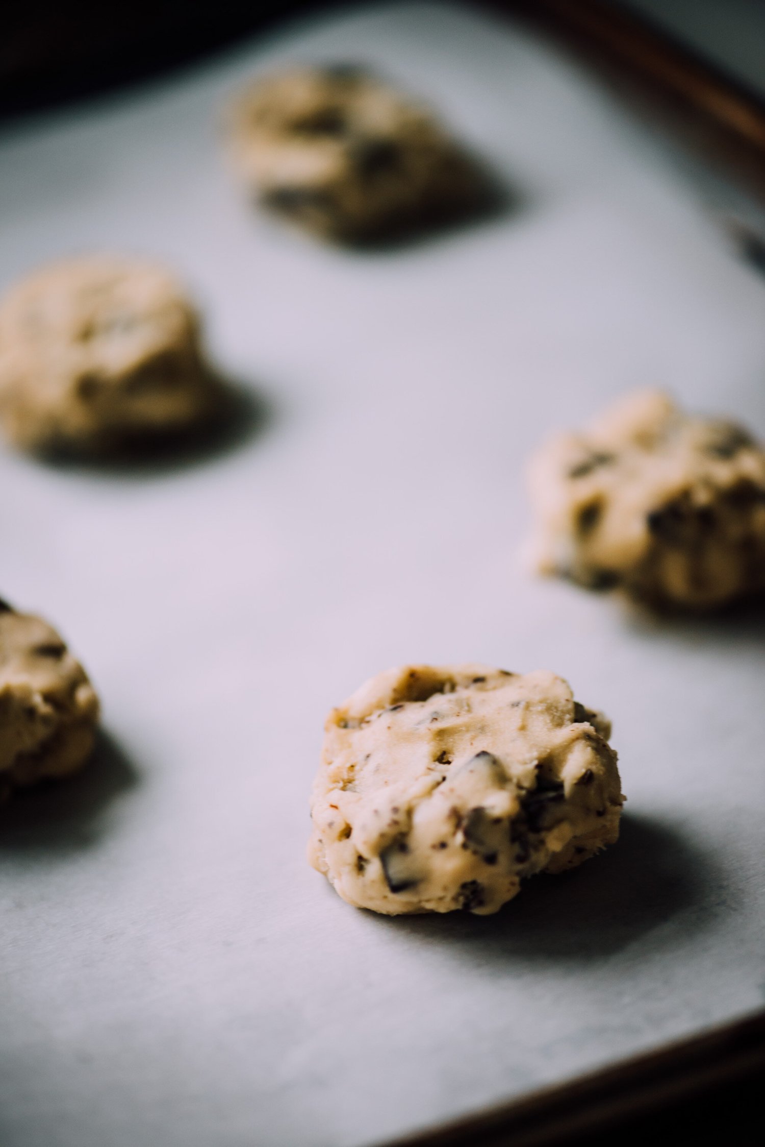 Crispy Thin Chocolate Chip Cookies — Pixels + Crumbs