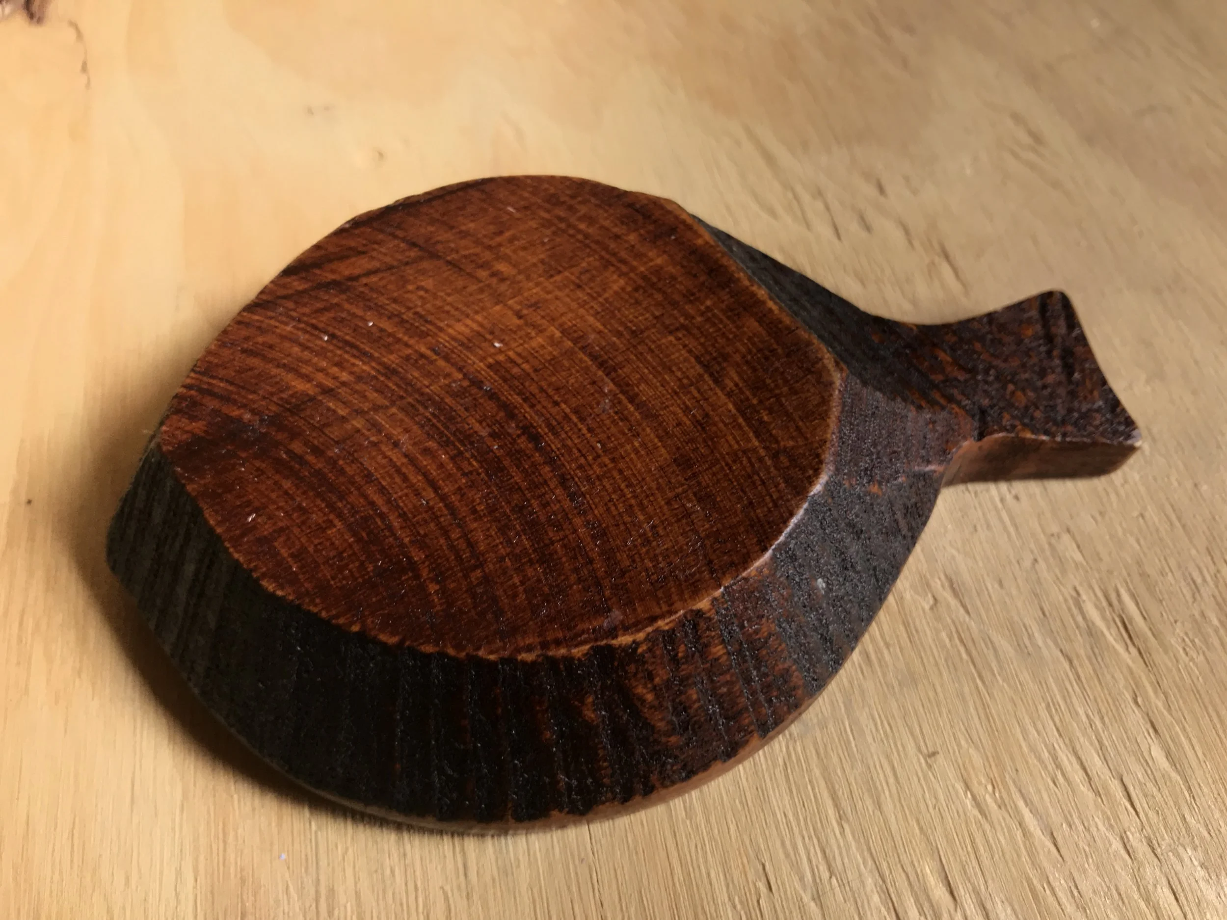 Wooden "Fish" Bowl - Small — Real Good Goods