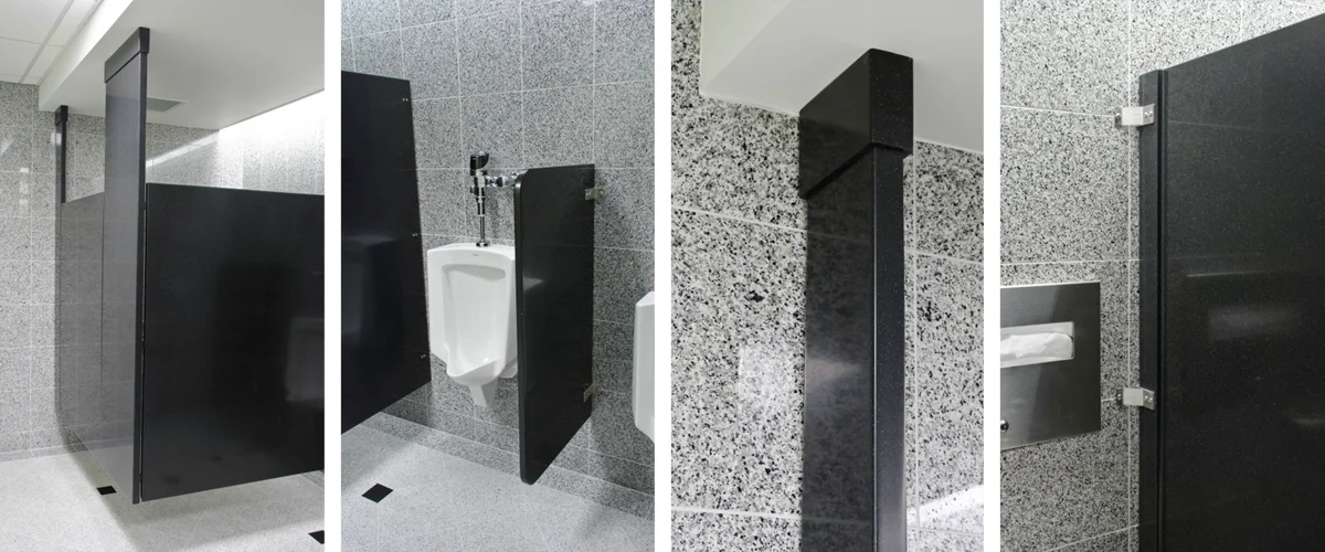 Toilet Partitions — Sterling Surfaces | Solid Surface thermoforming and ...
