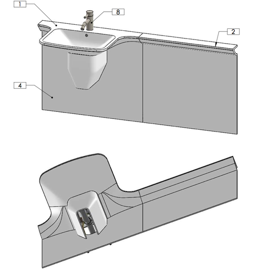 The Manhattan Corian Sink Project — Sterling Surfaces | Solid Surface ...