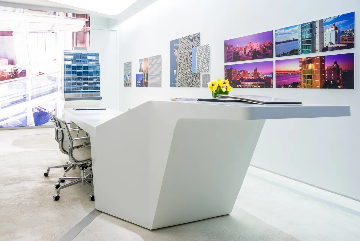 Reception & Displays — Sterling Surfaces | Solid Surface thermoforming ...
