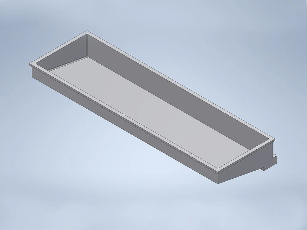 Solid Surface Trough Sink — Sterling Surfaces | Solid Surface ...