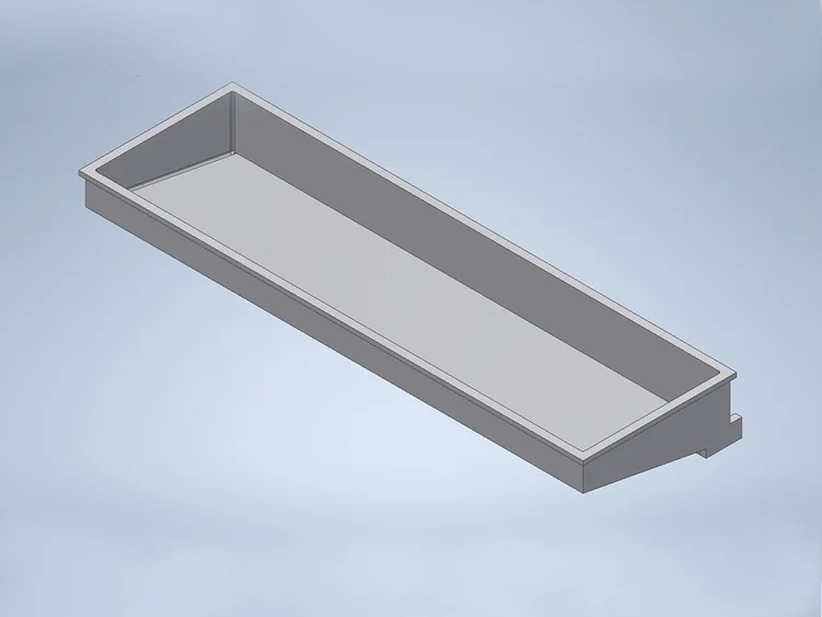 Solid Surface Trough Sink — Sterling Surfaces | Solid Surface ...