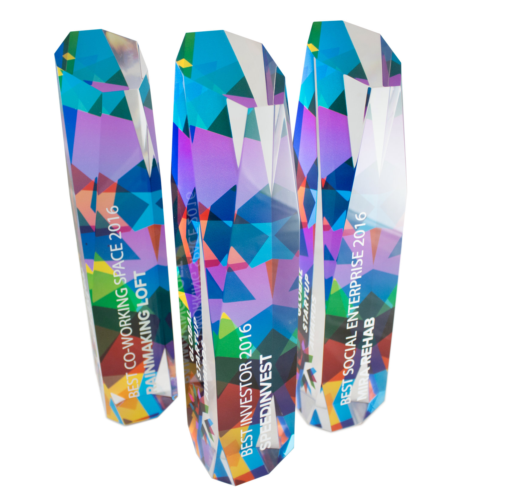 odyssey modern acrylic awards — andrew watson design