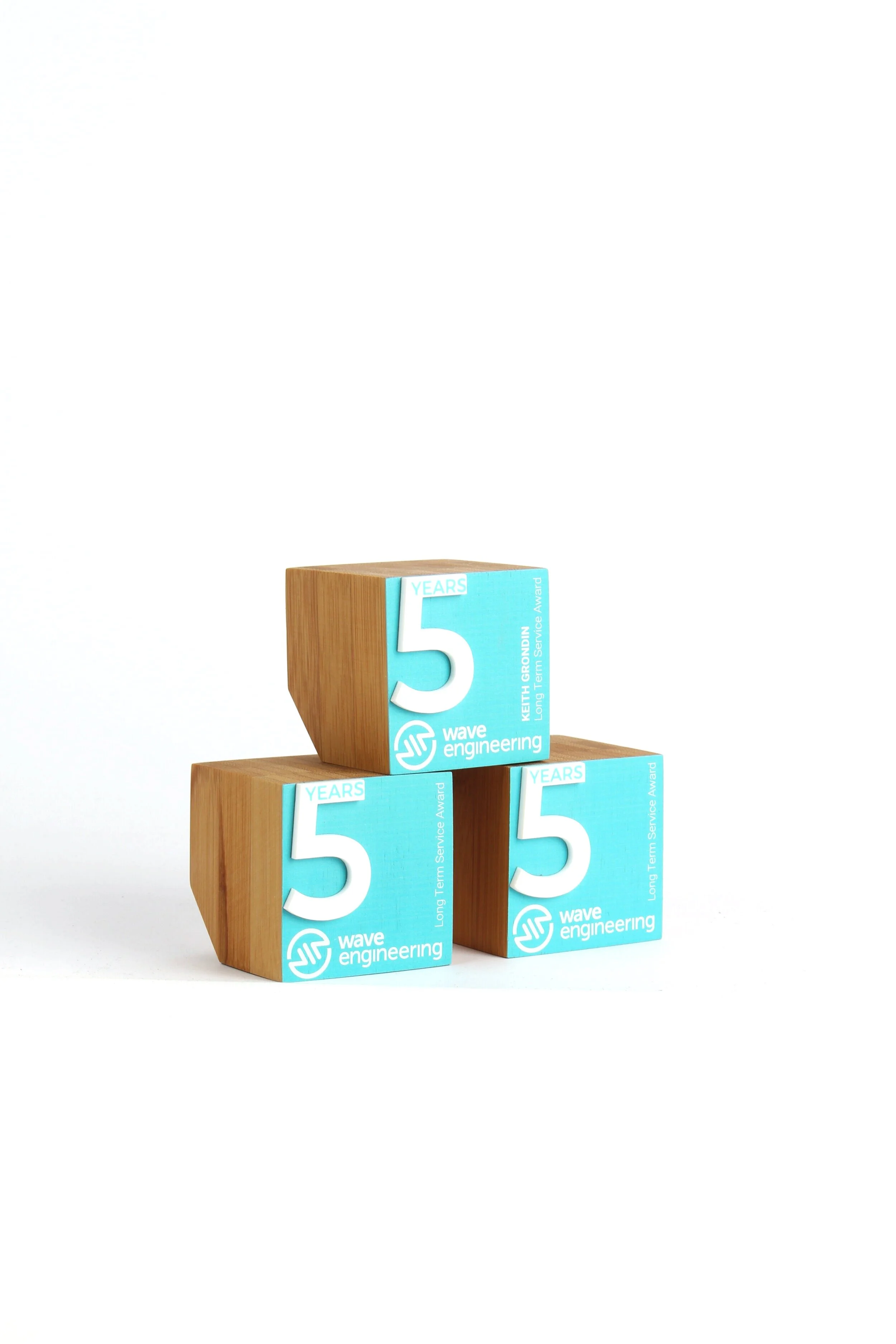 paperweights small cube awards — andrew watson design