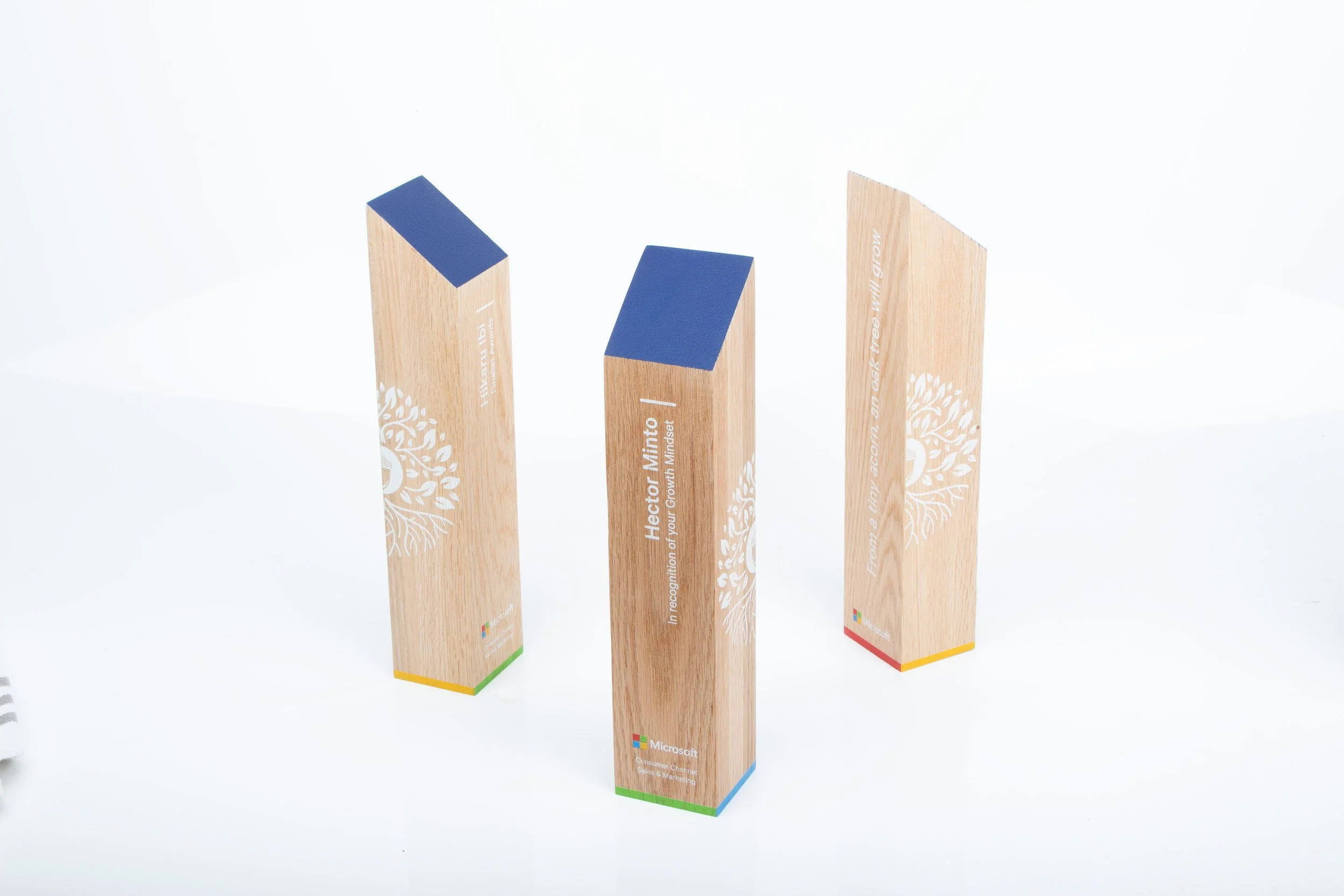 Microsoft custom awards — watson design