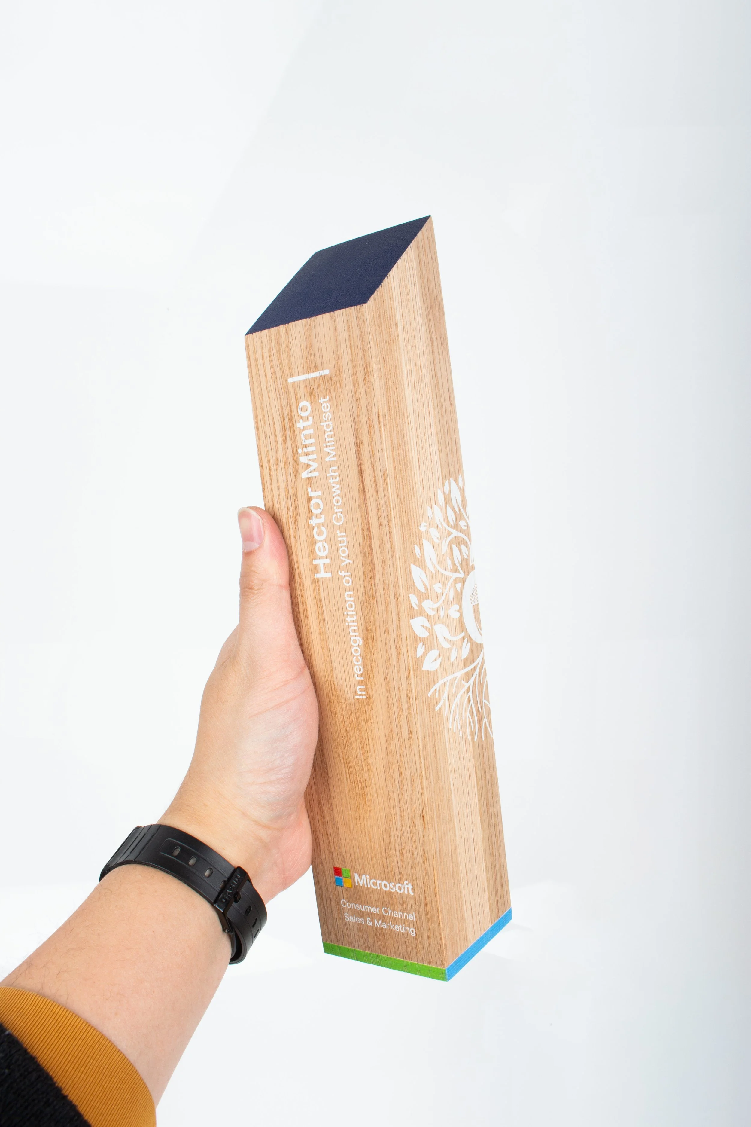 Microsoft custom awards — watson design