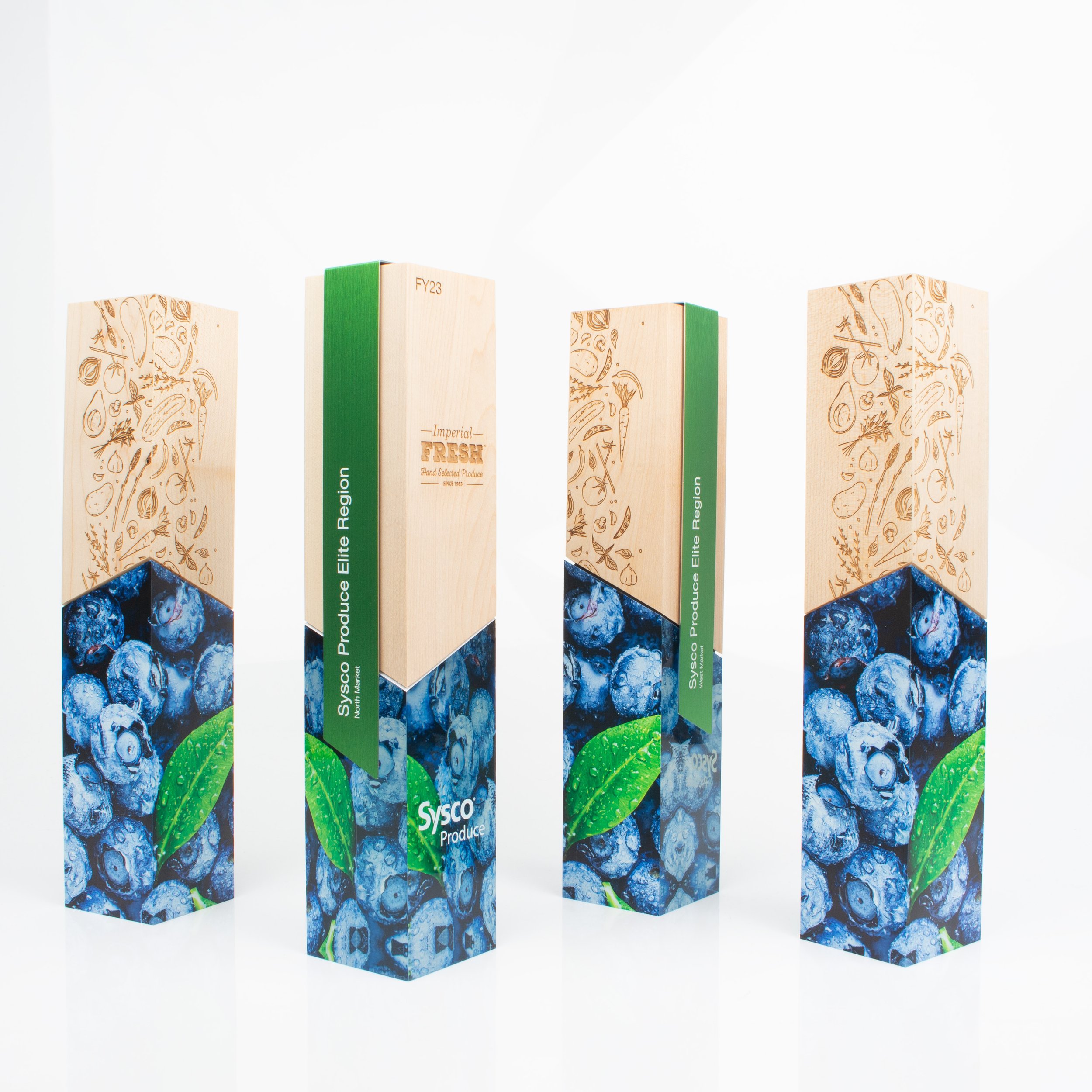 Sysco custom awards and medals — watson design