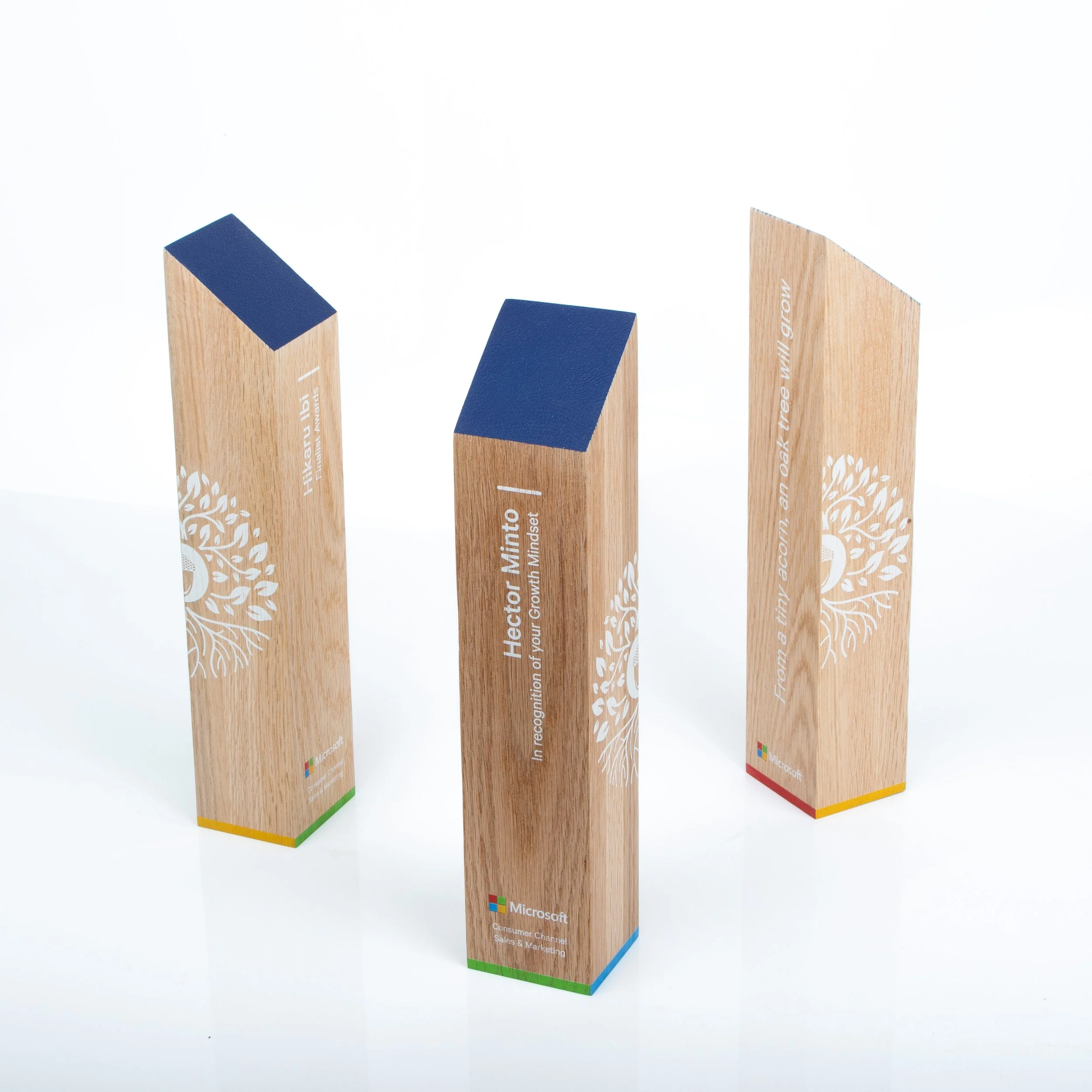 Microsoft custom awards — watson design