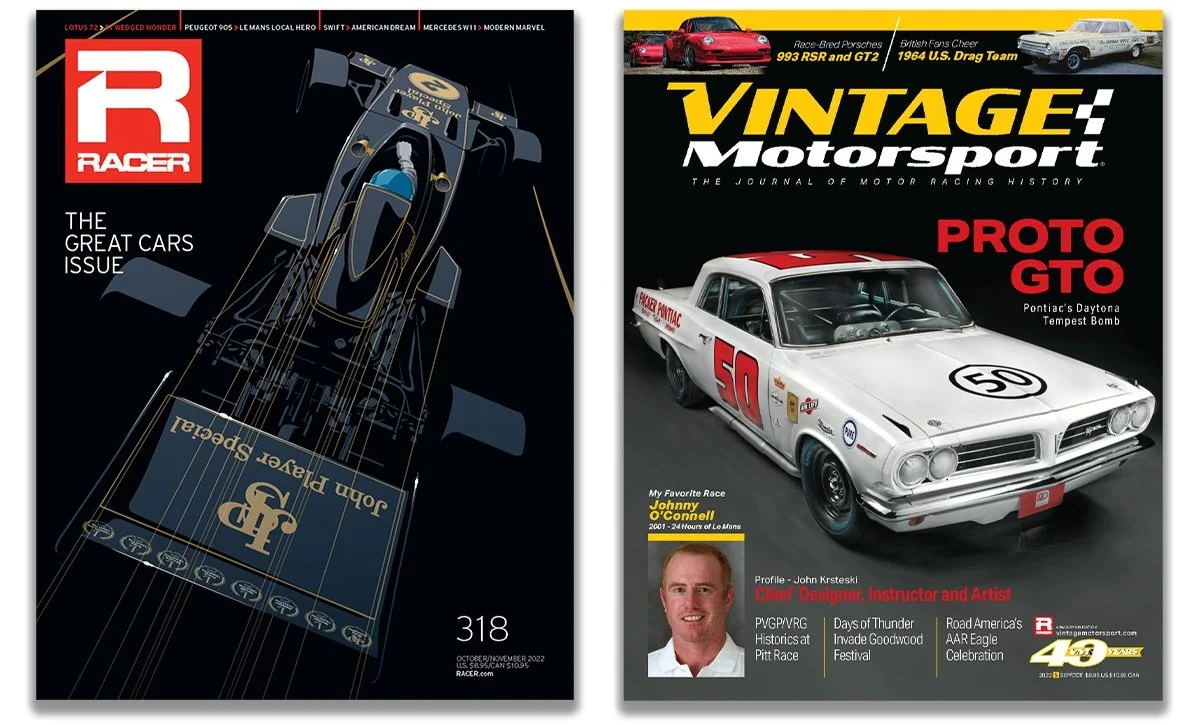 Subscribe — RACER Magazine Information Center