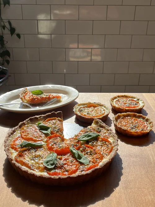 Tomato Tart with Rye Crust Recipe — Carolina Ground Flour