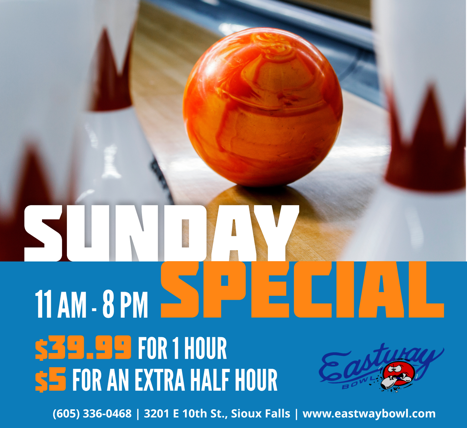 Open Bowling — Eastway Bowl