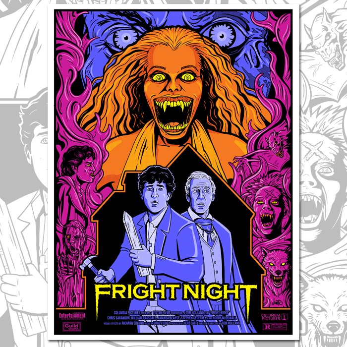 Fright Night 1985 Poster