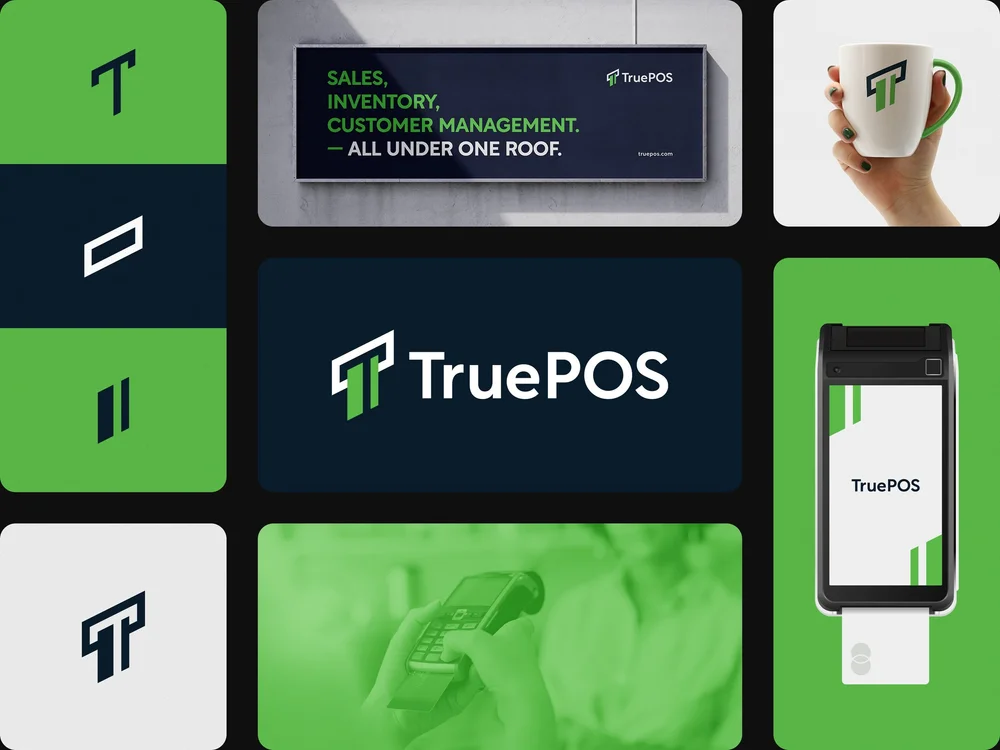 True POS Logo Design