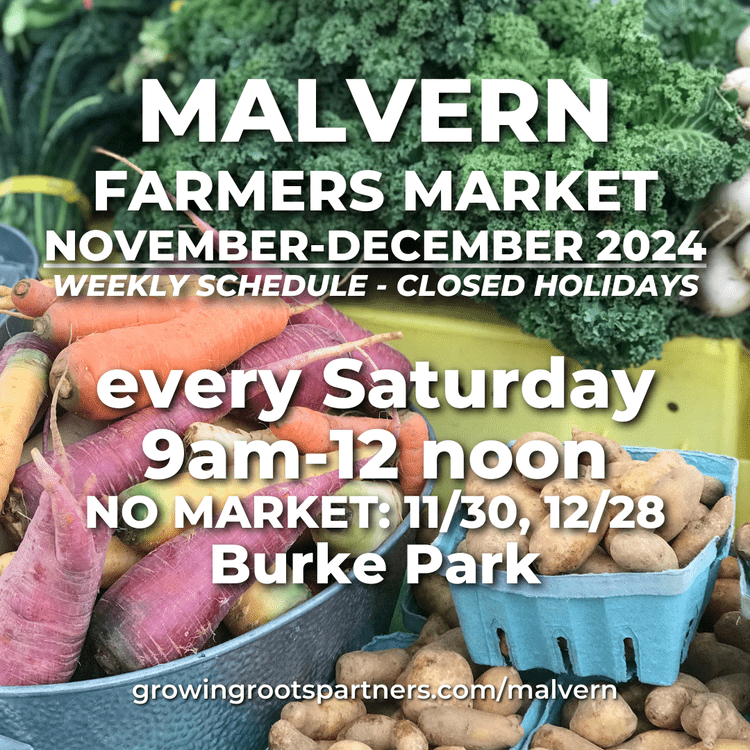 MALVERN — Growing Roots